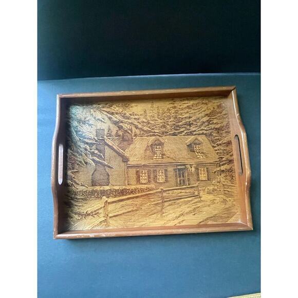 House of Lloyd | Dining | House Of Lloyd Vintage Carved Etched Wood ...